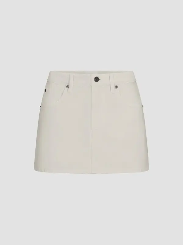 FRAME The Mini Skirt - Shell