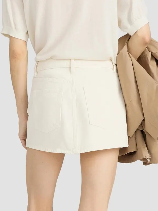 FRAME The Mini Skirt - Shell