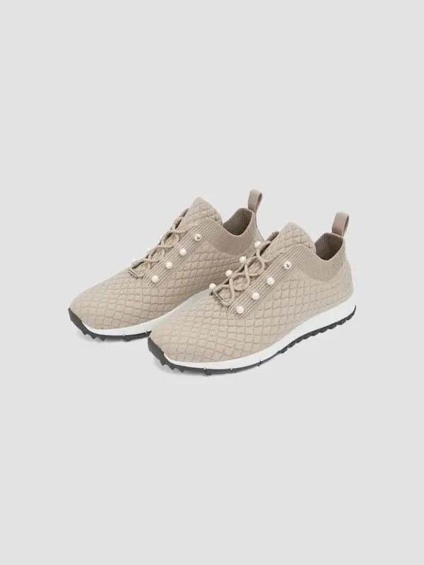 JIMMY CHOO Veles Knit Sneakers