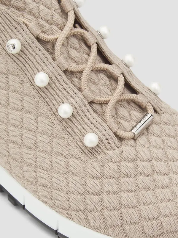 JIMMY CHOO Veles Knit Sneakers