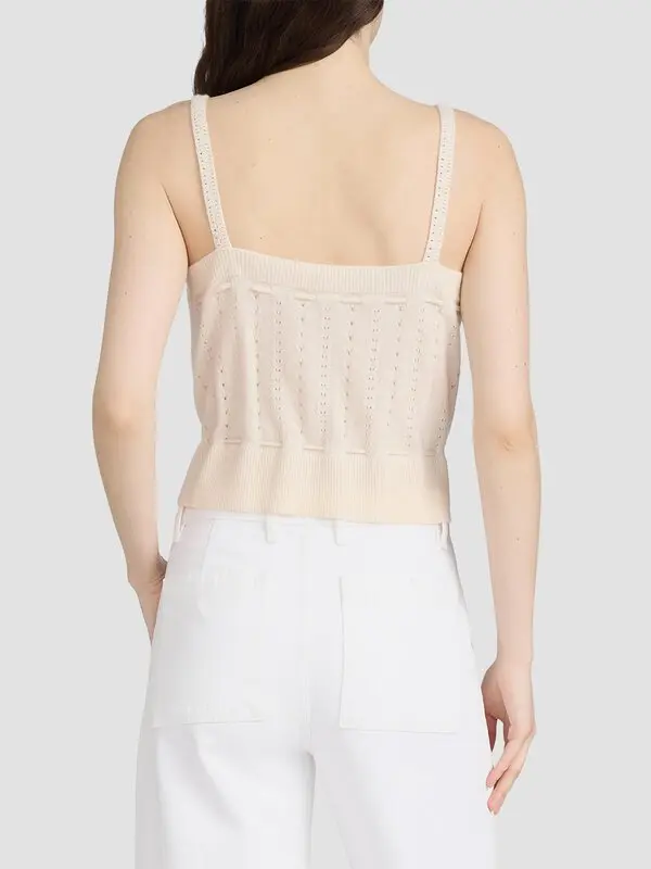 FRAME The Cashmere Charm Crop Tank