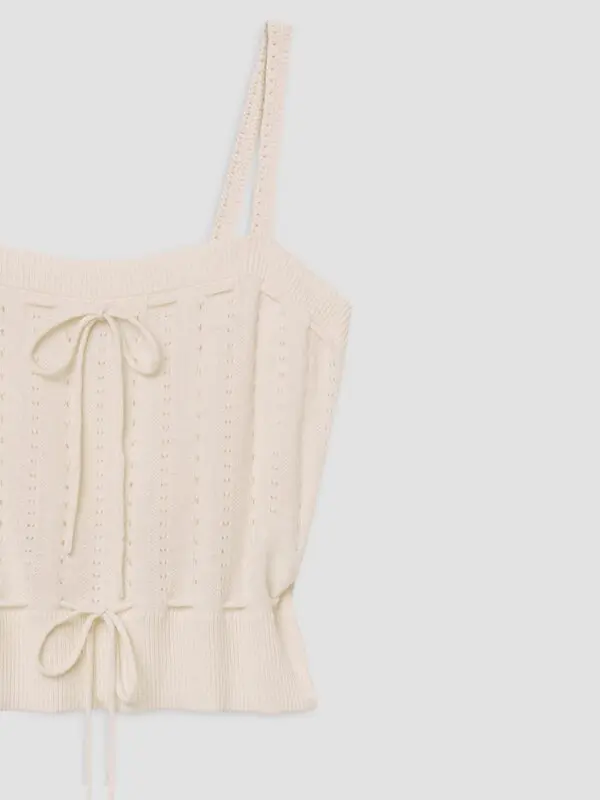 FRAME The Cashmere Charm Crop Tank