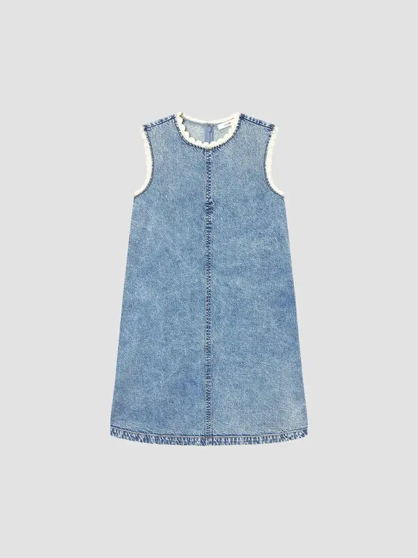 FRAME The Crochet Tide Minidress