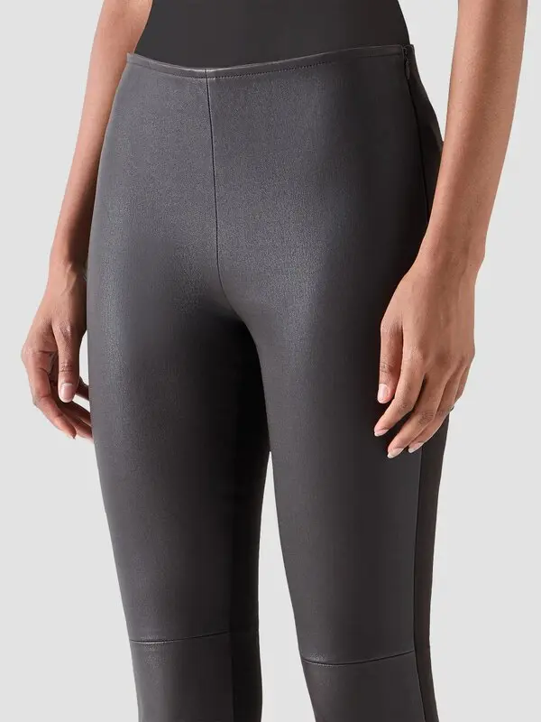 Akris Fancy Mix Media Legging Pants