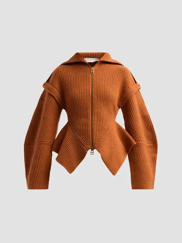 Zimmermann Valiant Utility Wool-blend Cardigan