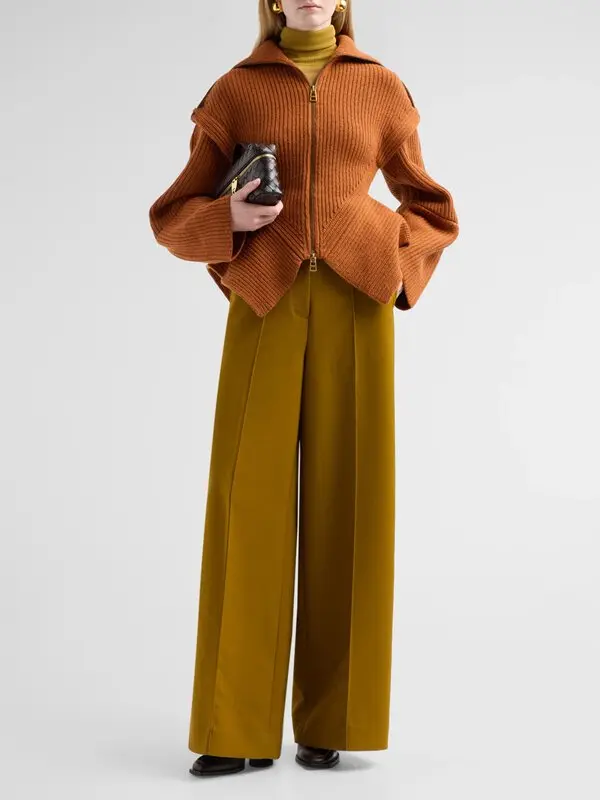 Zimmermann Valiant Utility Wool-blend Cardigan