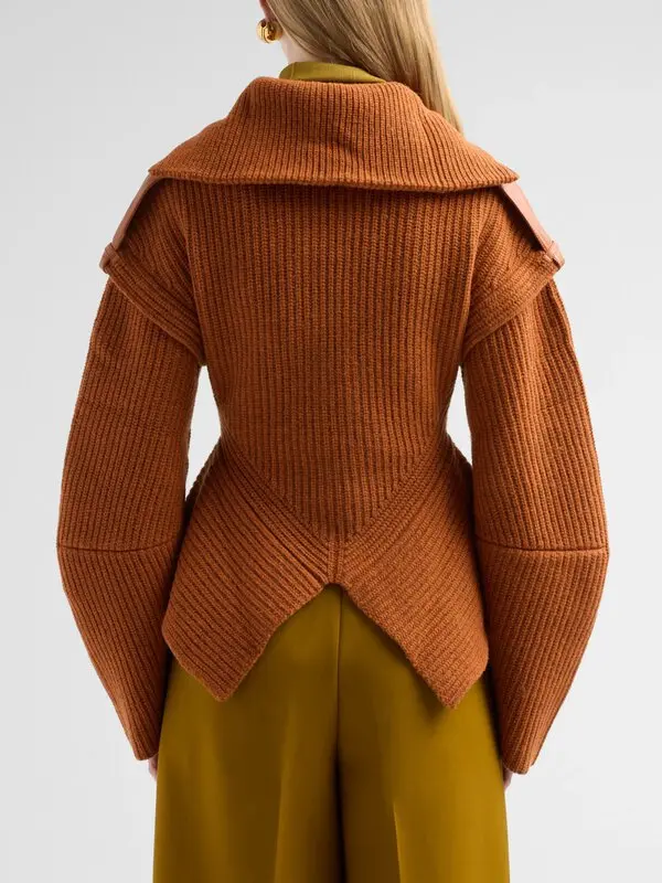 Zimmermann Valiant Utility Wool-blend Cardigan
