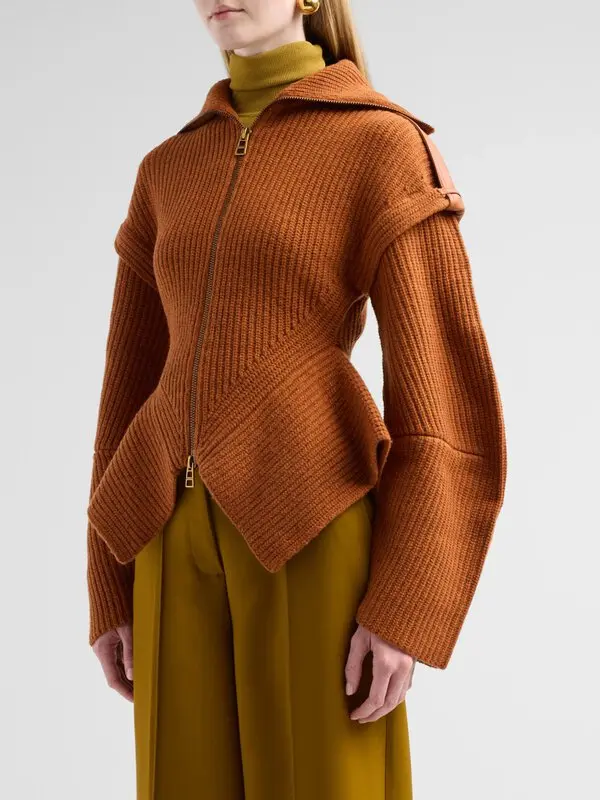 Zimmermann Valiant Utility Wool-blend Cardigan