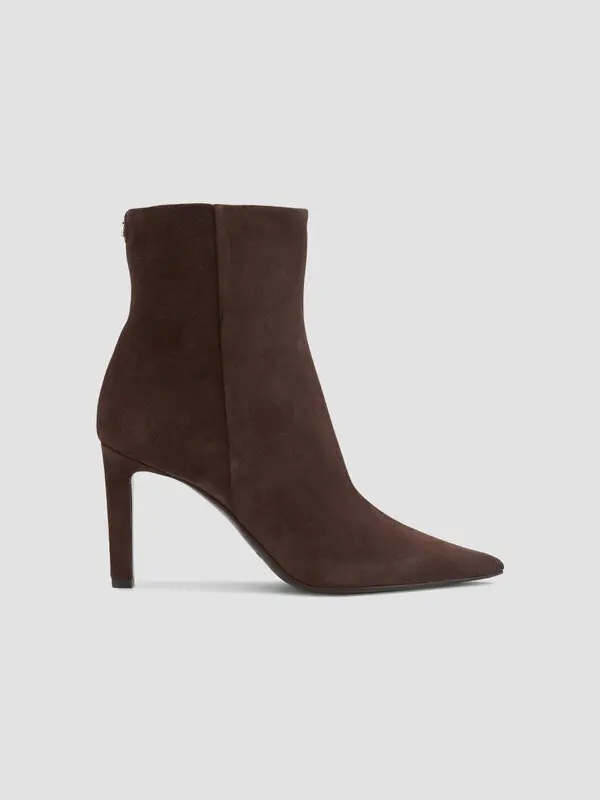 JIMMY CHOO Frankie 85mm Velvet Suede Booties