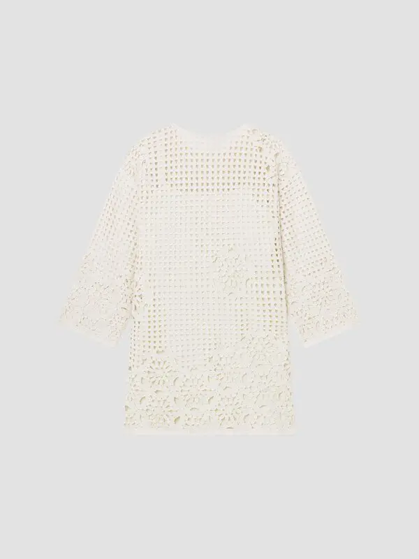 FRAME The Postcard Cotton Tunic Dress