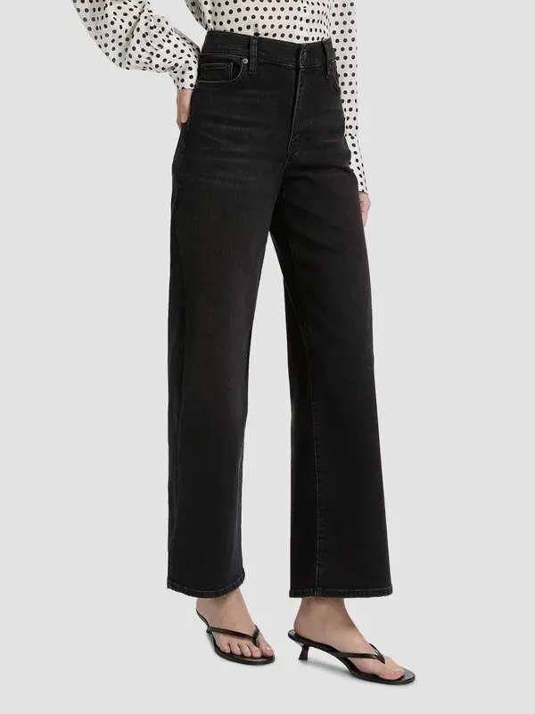 FRAME Le Slim Palazzo Ankle Jeans
