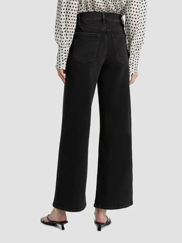 FRAME Le Slim Palazzo Ankle Jeans