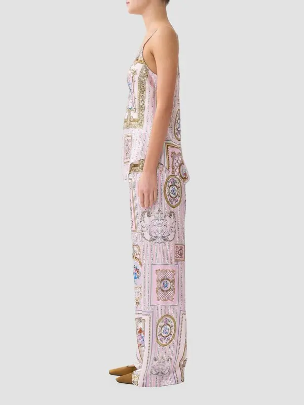 Camilla V-neck Silk Cami