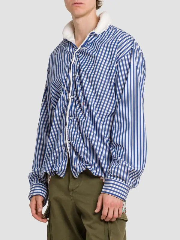 BLUEMARBLE Striped Pillow Shirt