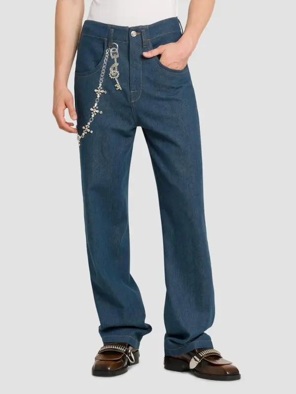 BLUEMARBLE Relaxed Trompe L'oeil Jeans