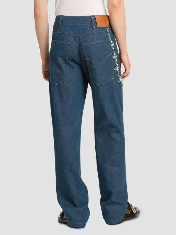 BLUEMARBLE Relaxed Trompe L'oeil Jeans