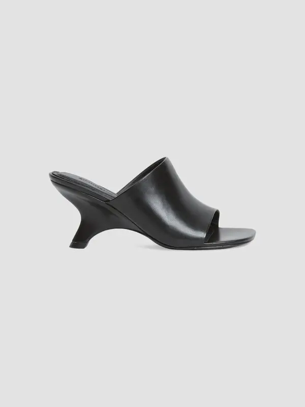 Simkhai Shadow 75mm Mule Leather Sandals