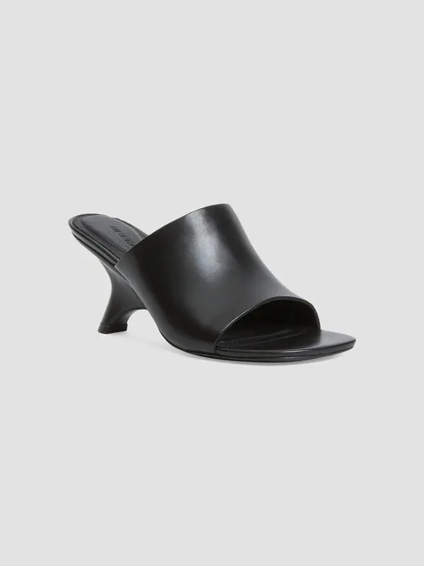 Simkhai Shadow 75mm Mule Leather Sandals