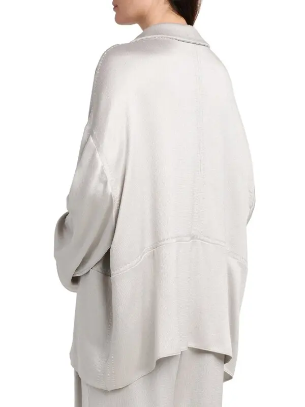 Giorgio Armani Textured Tunic Shirt