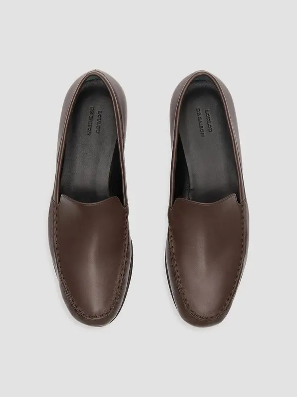 Loulou De Saison Boros Classic Leather Loafers