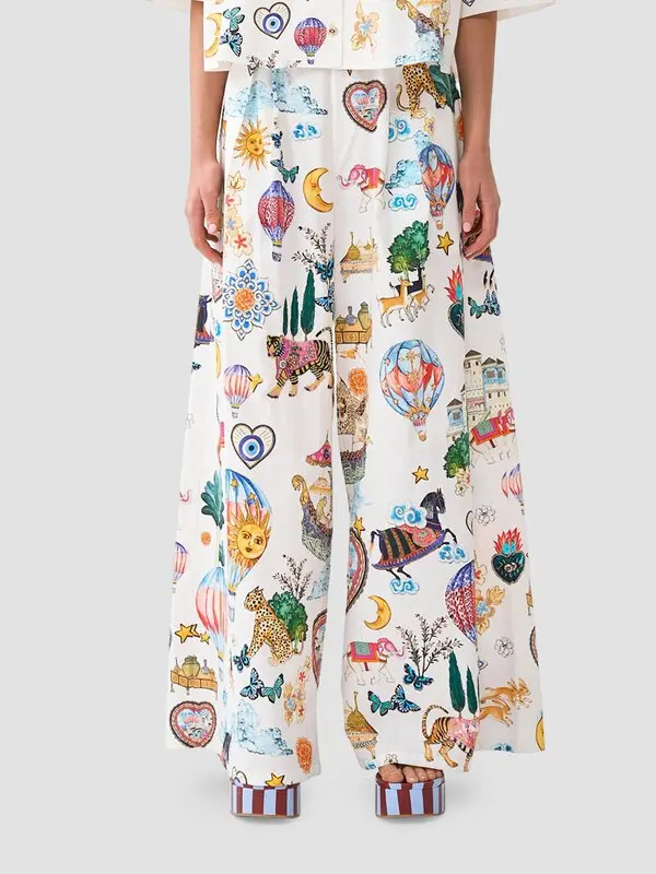 Camilla Kapadokya Kitsch Tuck Front Pants