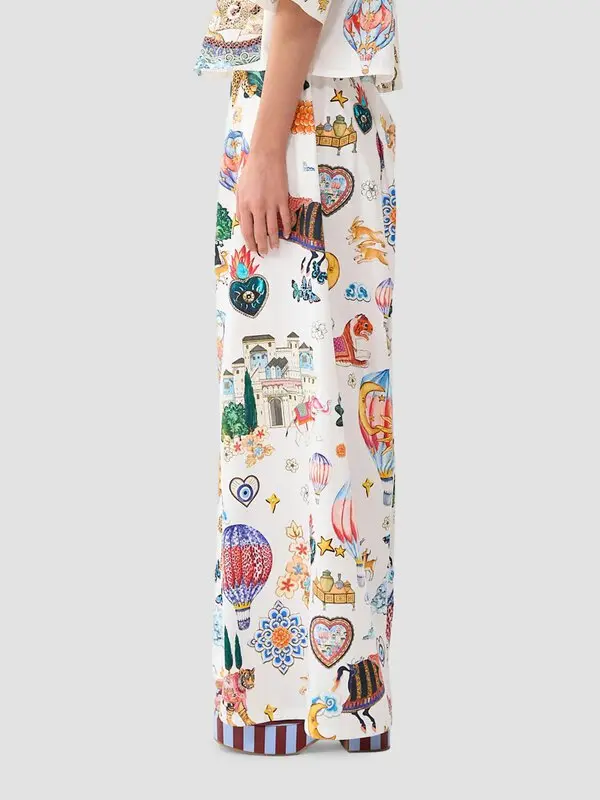 Camilla Kapadokya Kitsch Tuck Front Pants