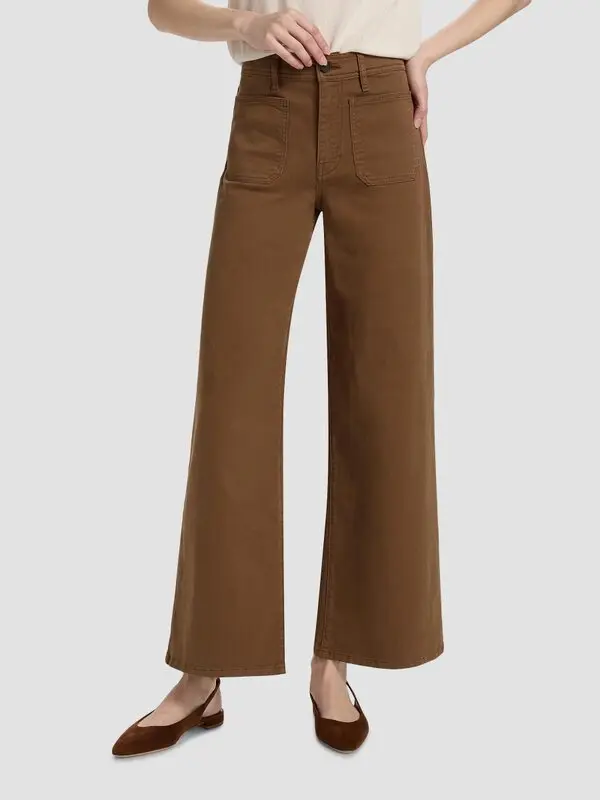 FRAME Le Slim Palazzo Harbor Pocket Jeans