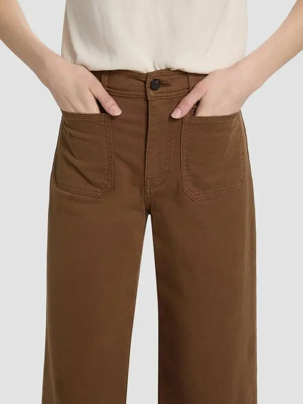 FRAME Le Slim Palazzo Harbor Pocket Jeans