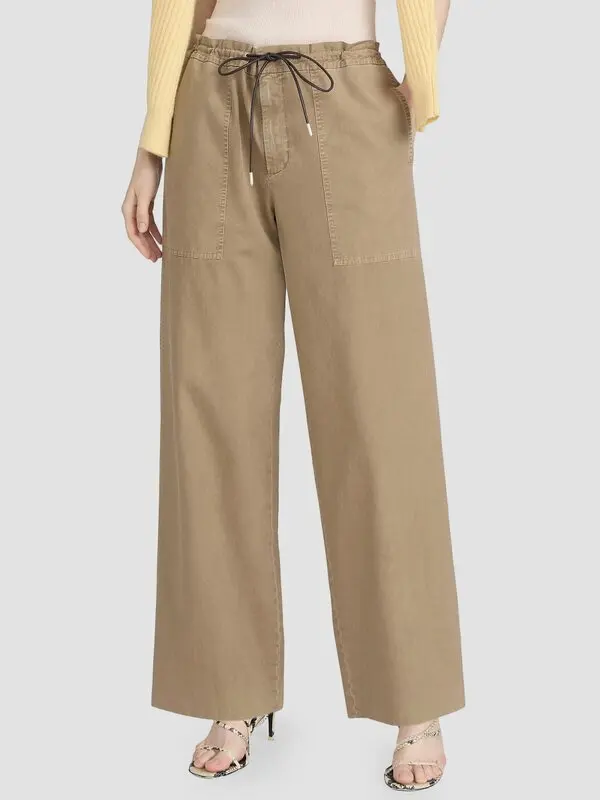 FRAME The Gallery Cotton Pants