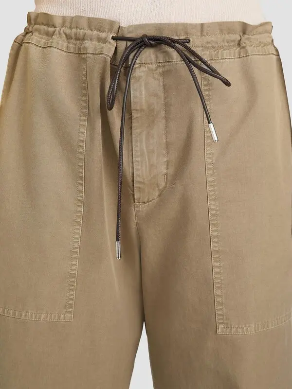FRAME The Gallery Cotton Pants