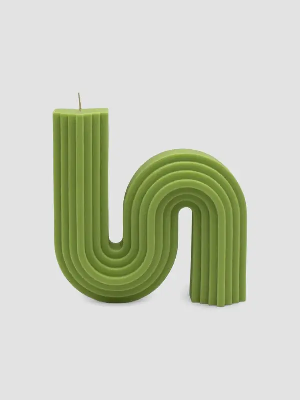 DAVIE OCHO CANDLE CO 70s Glow Candle - Avocado