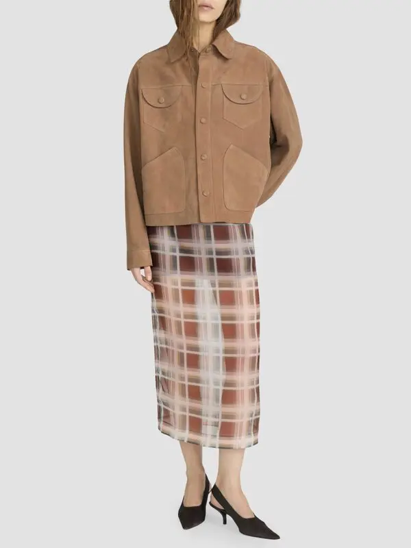 FRAME The Suede Utility Jacket