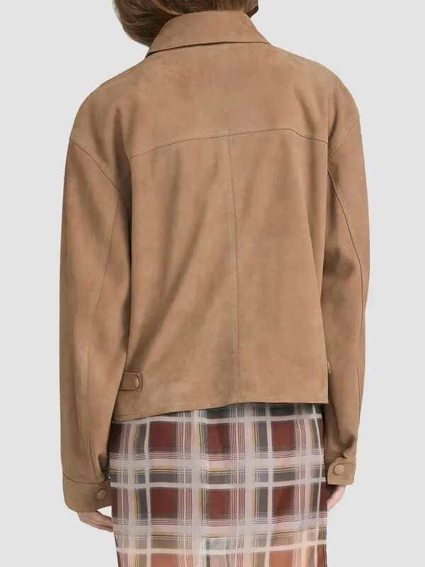 FRAME The Suede Utility Jacket