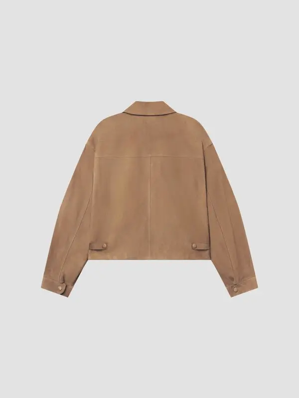 FRAME The Suede Utility Jacket