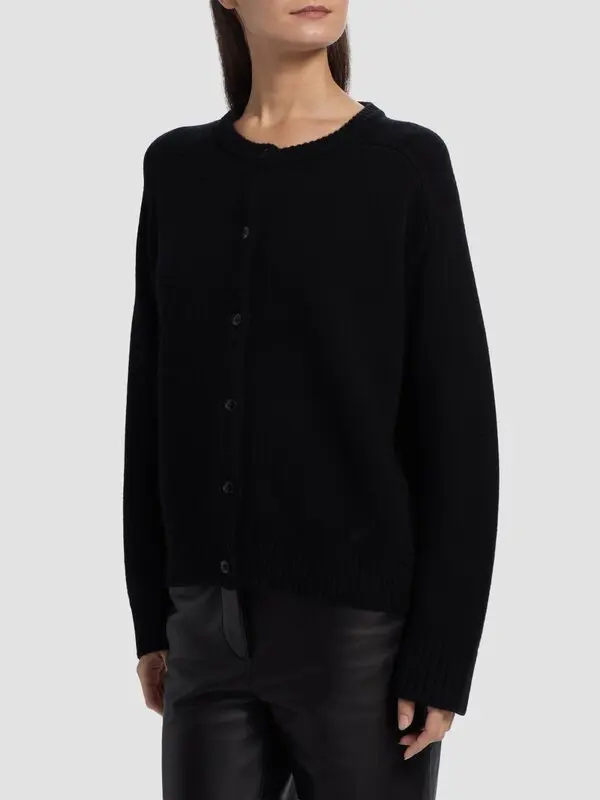 Loulou De Saison Aidar Wool-cashmere Cardigan