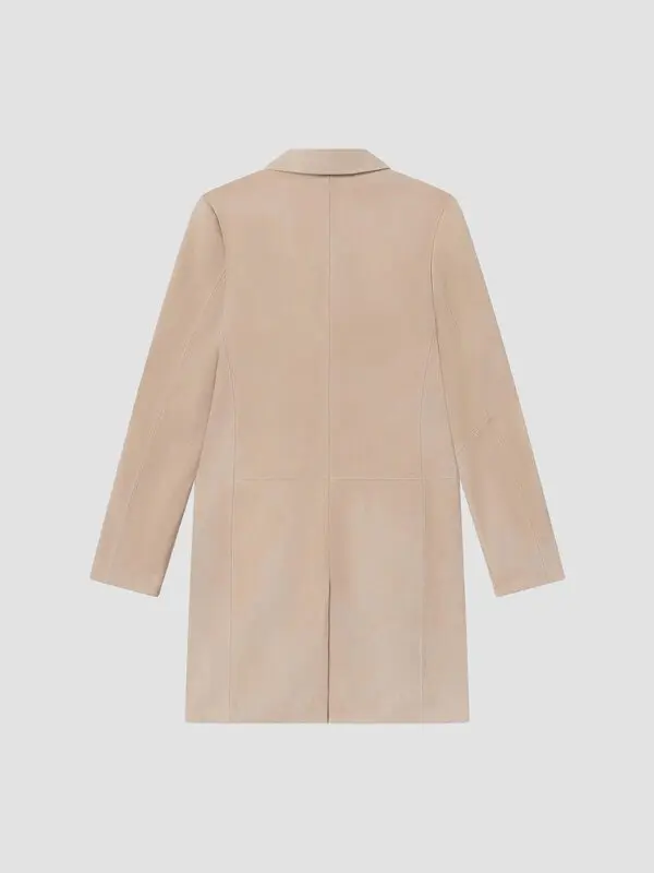 FRAME The Sleek Suede Jacket