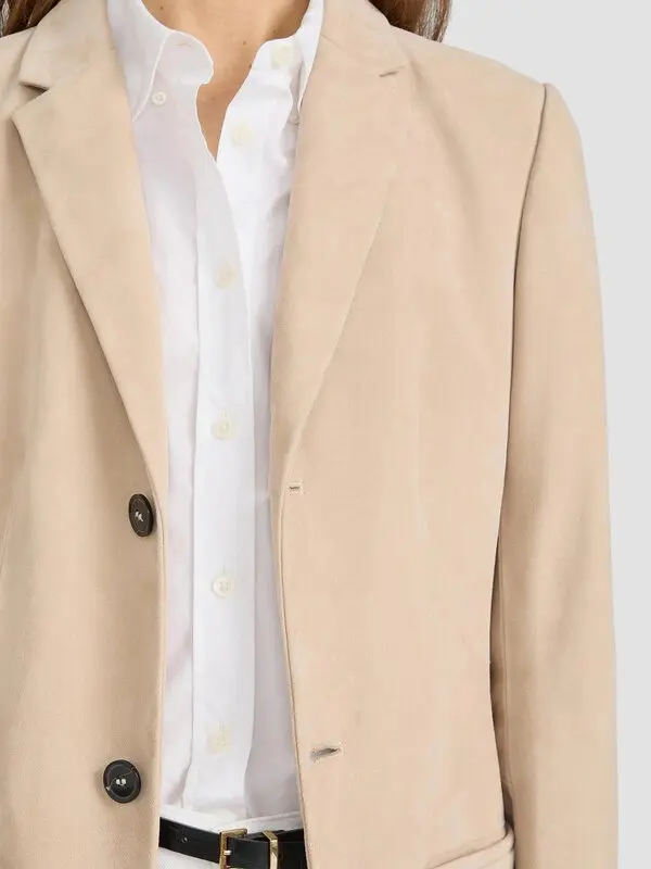 FRAME The Sleek Suede Jacket