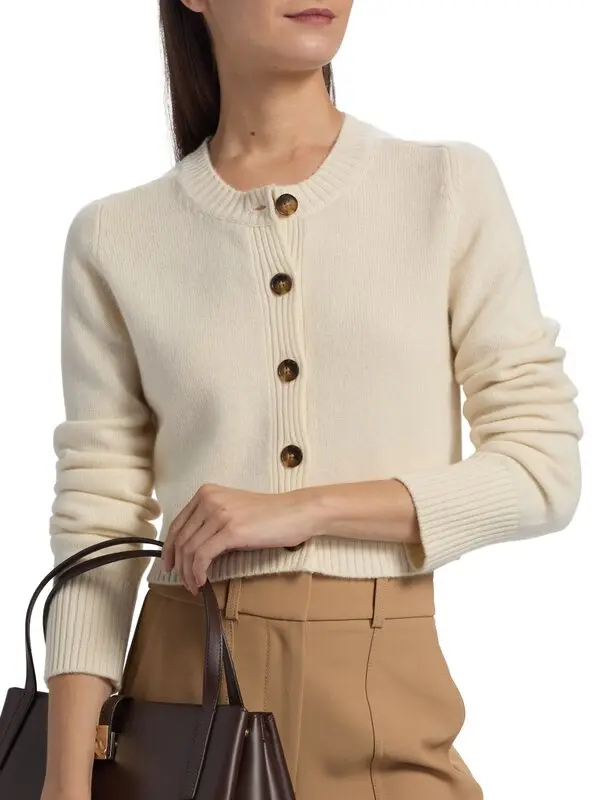 Loulou De Saison Zephir Cropped Cardigan