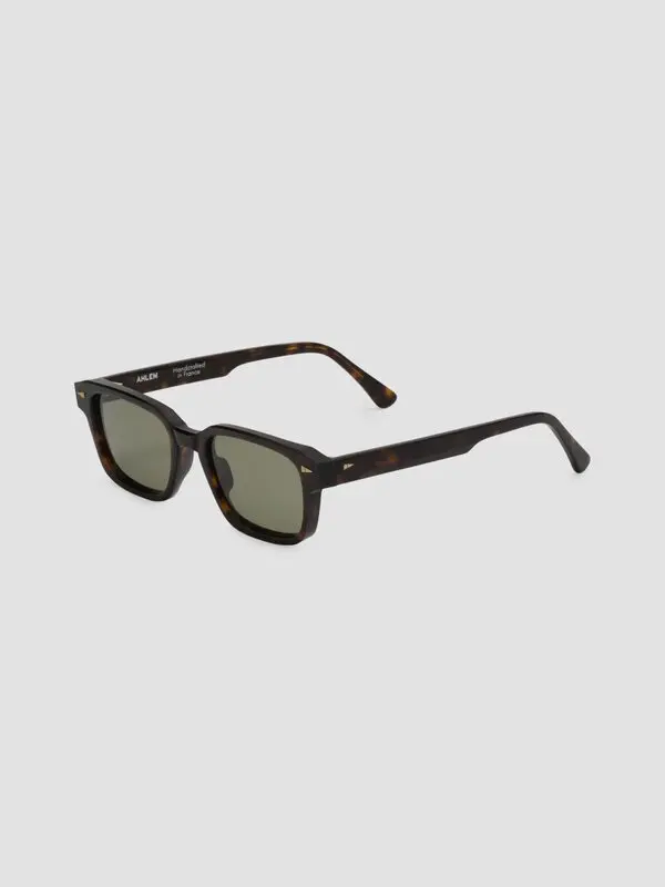 AHLEM Rive Gauche 51mm Square Sunglasses - Dark Turtle