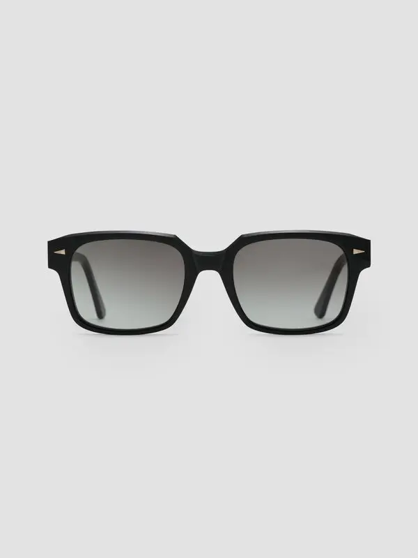 AHLEM Gros Caillou 53mm Rectangular Sunglasses - Black