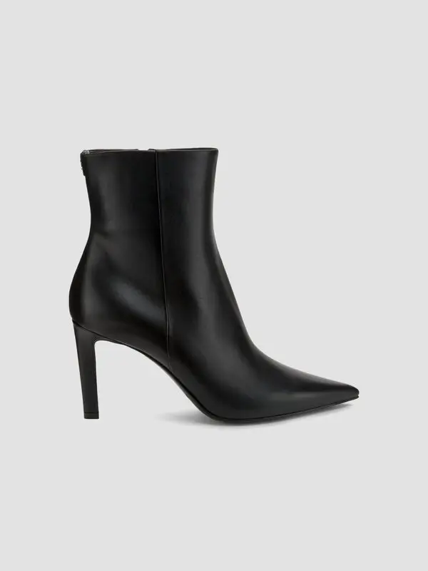 JIMMY CHOO Frankie 85mm Leather Ankle Boots