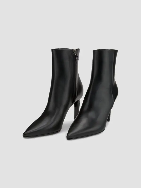JIMMY CHOO Frankie 85mm Leather Ankle Boots