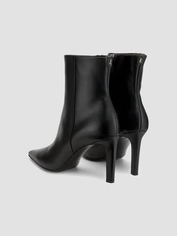 JIMMY CHOO Frankie 85mm Leather Ankle Boots
