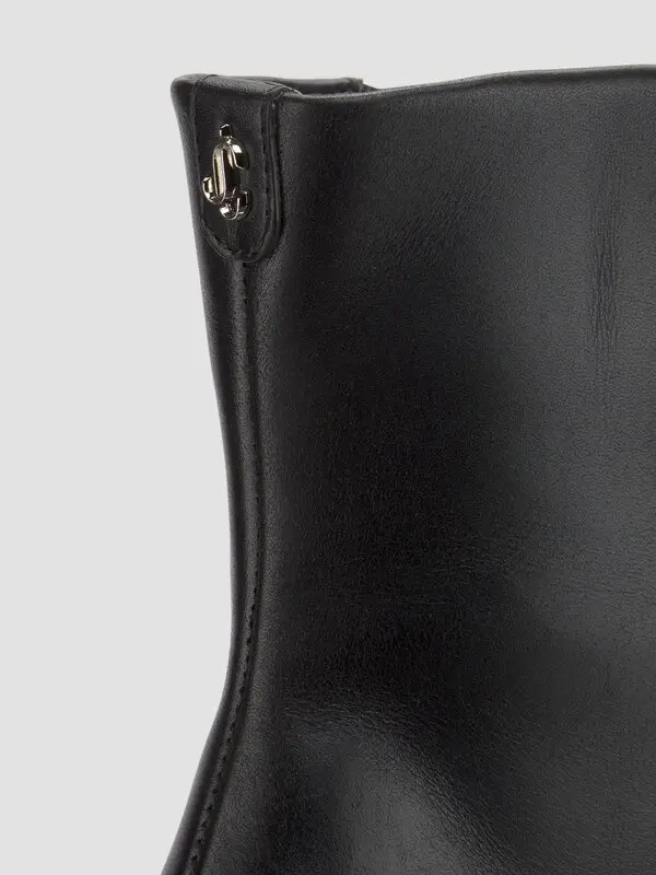 JIMMY CHOO Frankie 85mm Leather Ankle Boots