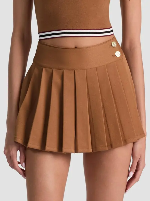 Alice + Olivia Noah Side-striped Skort