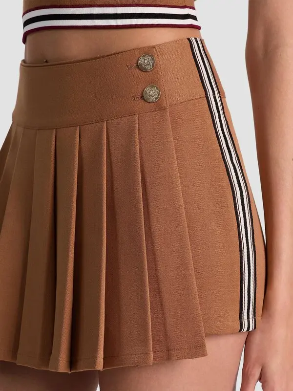 Alice + Olivia Noah Side-striped Skort
