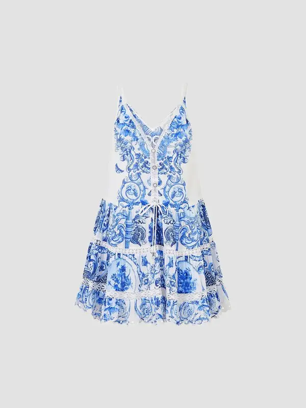 Camilla Gathered Minidress