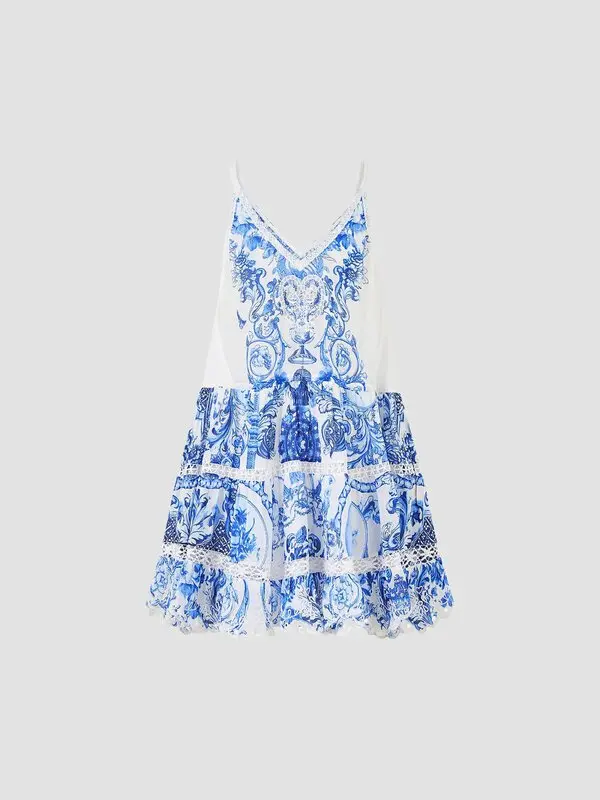 Camilla Gathered Minidress