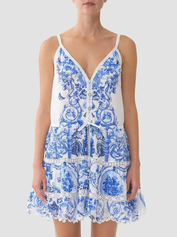 Camilla Gathered Minidress