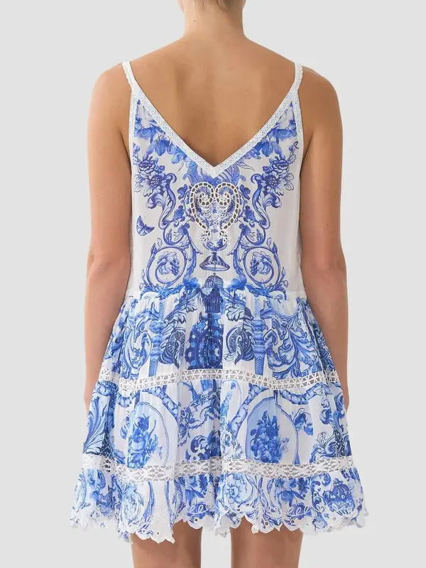 Camilla Gathered Minidress